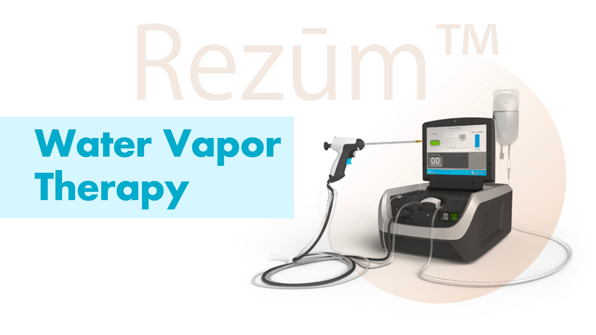 前立腺肥大症の新しい手術「経尿道的水蒸気治療【Rezum】レジューム」について - 五本木クリニック院長ブログ